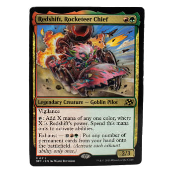 MTG: MagicCon Chicago 2025 Pin - Redshift, Rocketeer Chief